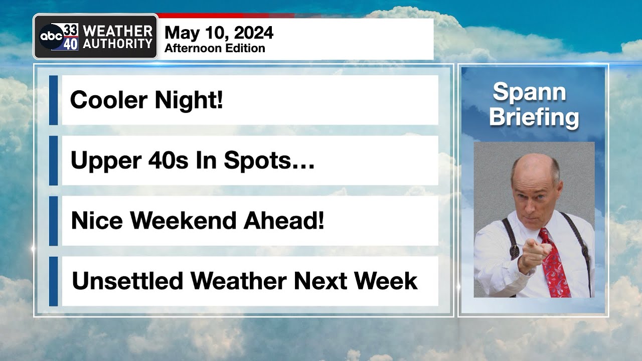 James Spann's Afternoon Briefing - Friday 5.10.24 - YouTube