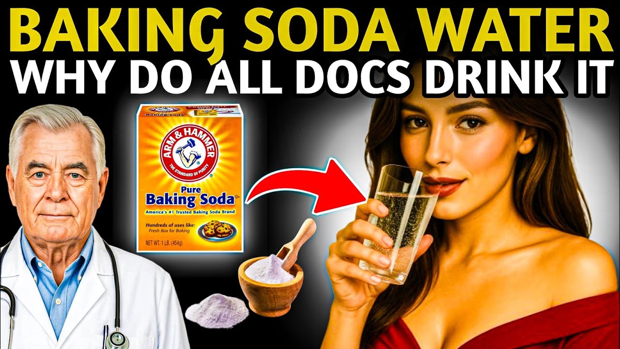Seniors, Doctors WON’T Tell You This! Just 1 Glass of Baking Soda Water Changes Everything - YouTube