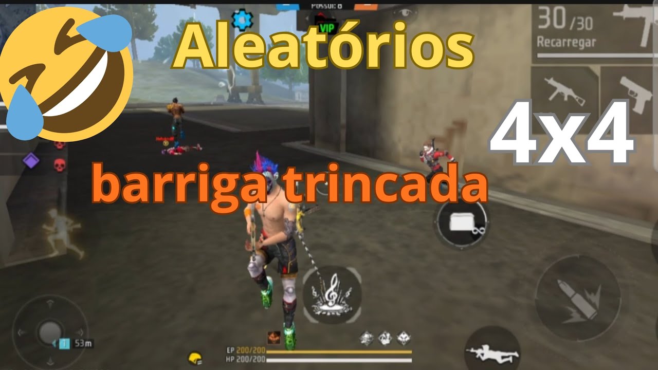 Barriga trincada Aleatórios no frefire 4x4 insano - YouTube