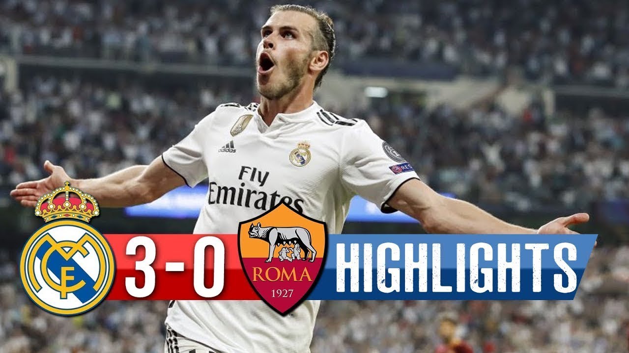 REAL MADRID vs ROMA 3 - 0 UEFA [ GOALS & HIGHLIGHTS 2018 HD ] - YouTube