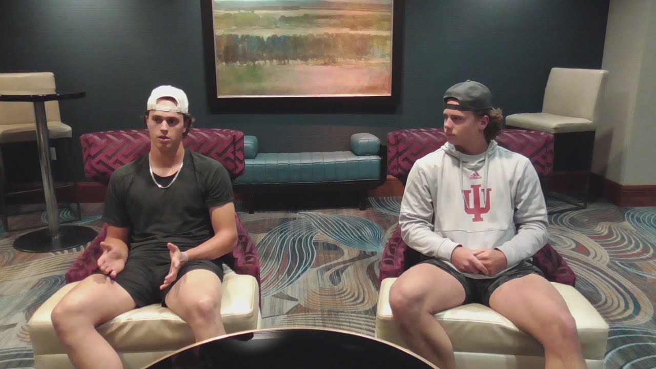 Talking Hoosier Baseball with Brock Tibbitts and Carter Mathison - YouTube