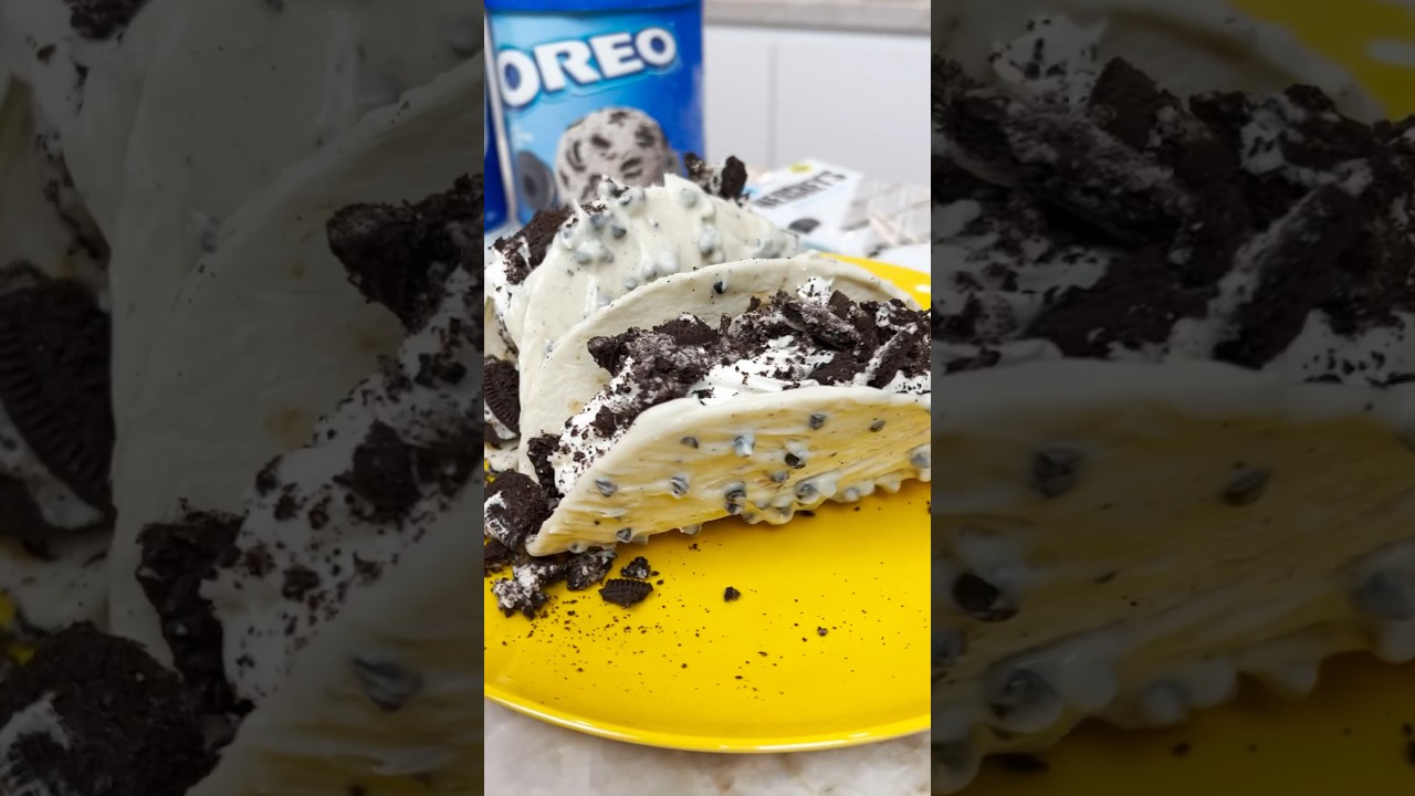 Oreo Dessert Taco - Love To Eat Blog