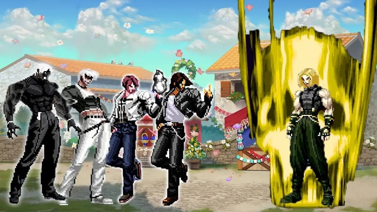[Mugen KOF] White Flame Team Vs Zenith - YouTube