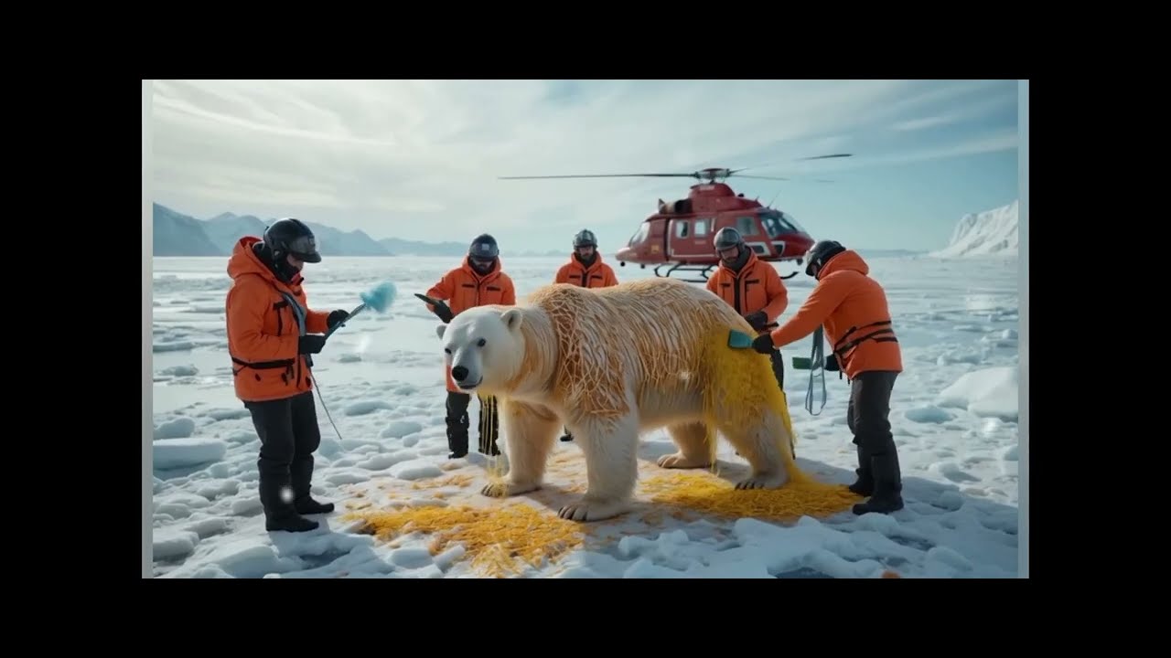 Rescued Polar Bear SAVE LIVES Of Its Rescuers In Arctic - Animal Rescue ...