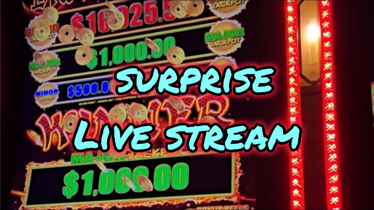 Surprise live Agua Caliente Casino #IRL - YouTube