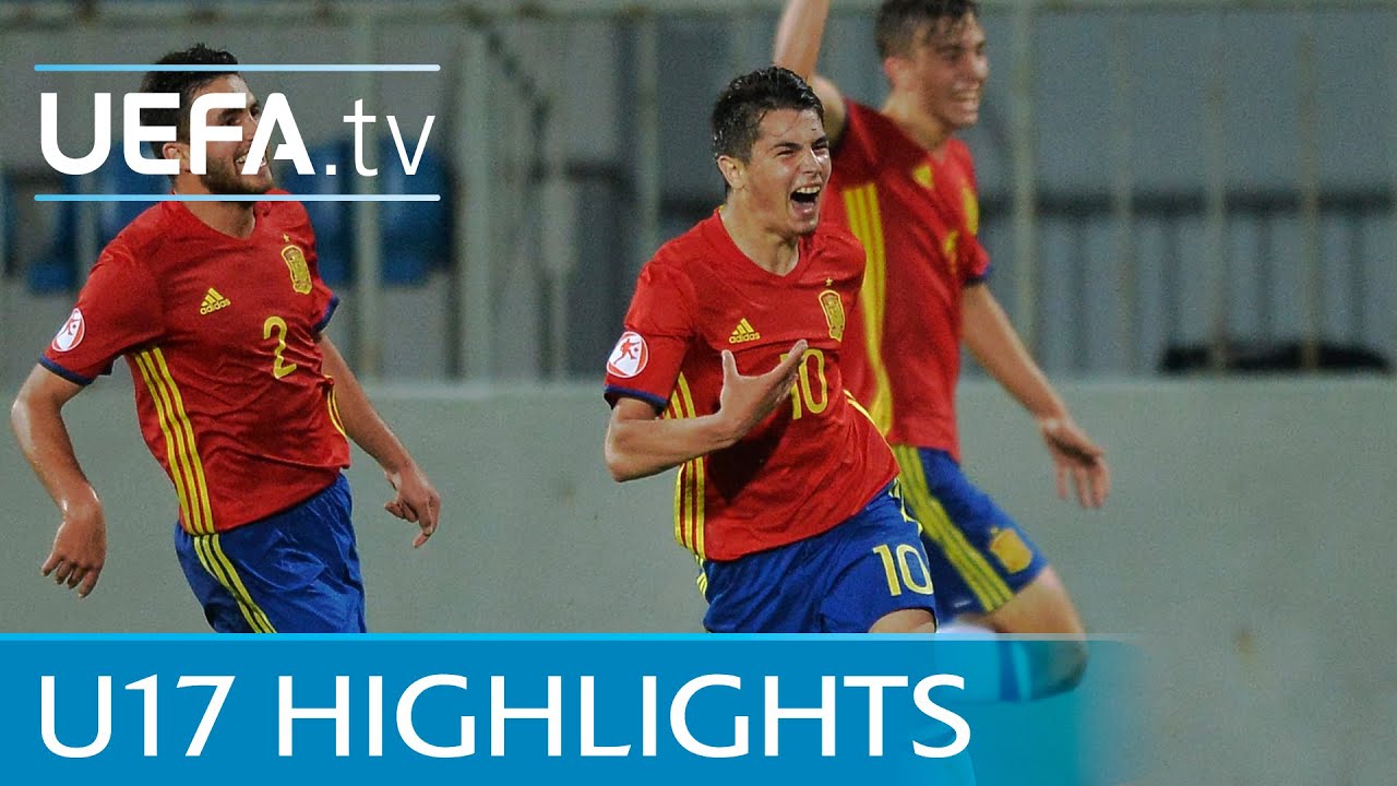 UEFA Under-17 Highlights: Watch dramatic late Spain win - YouTube