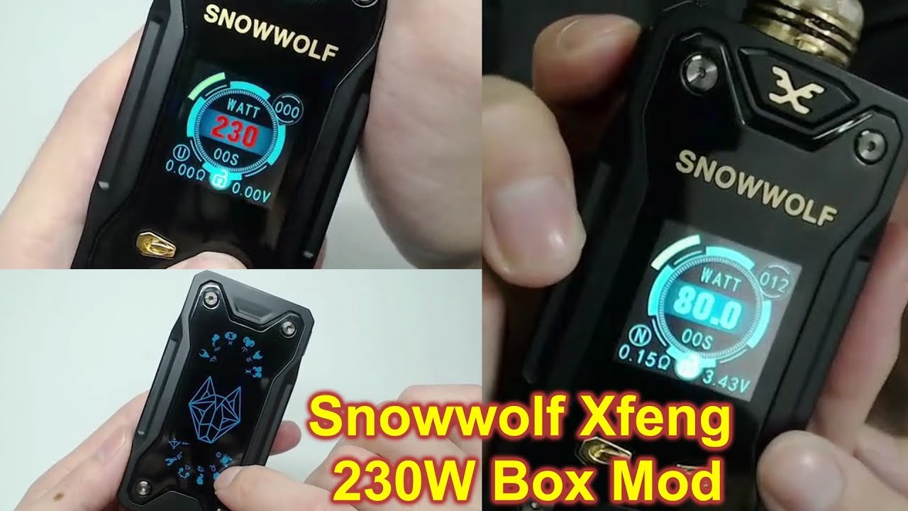 /Snowwolf Xfeng 230W Mod | Screen protector included | Constellation ...