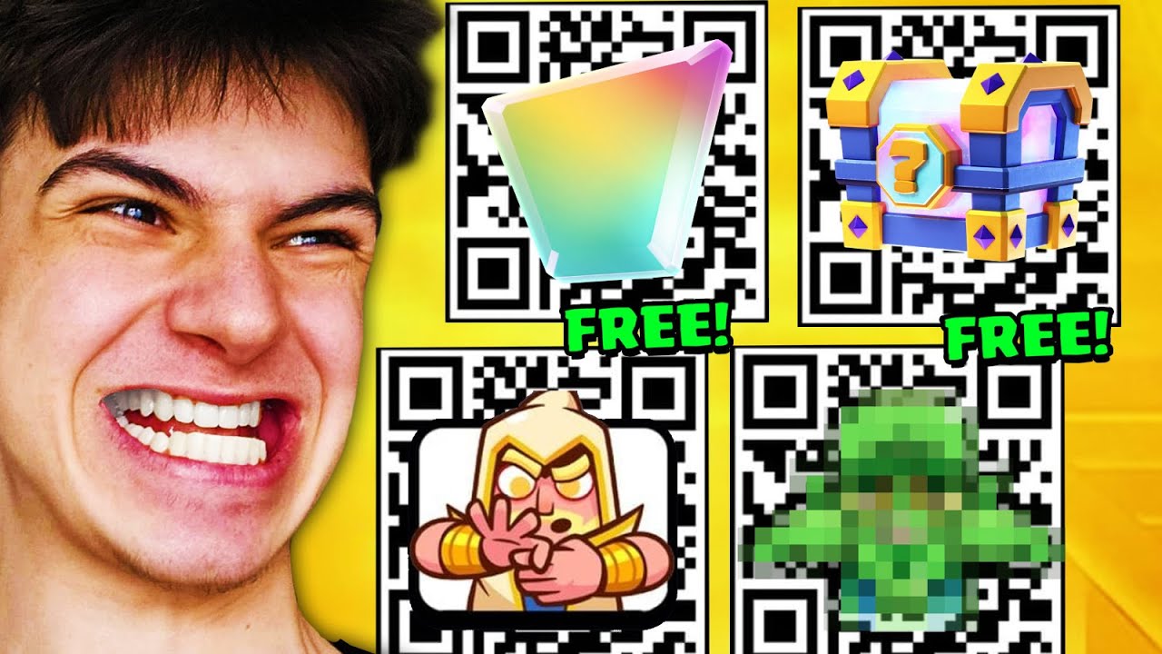 EVERY WORKING QR CODE UPDATED IN 2026 - Clash Royale - YouTube