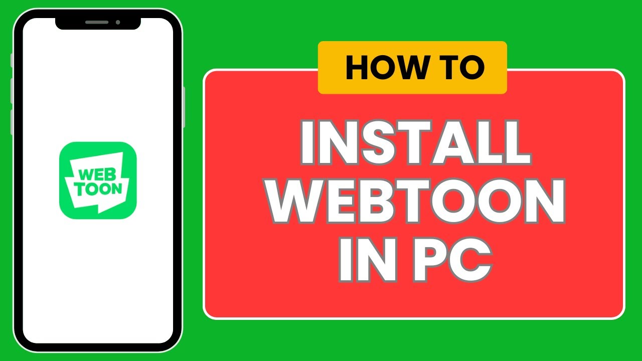 How to Download WEBTOON on Laptop (2024) | Install WEBTOON on PC - YouTube