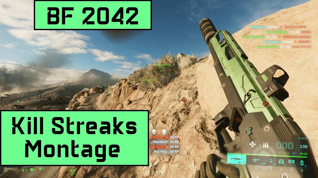 Battlefield 2042 Montage - PTFO Kill Streaks - ezC Task Force ...