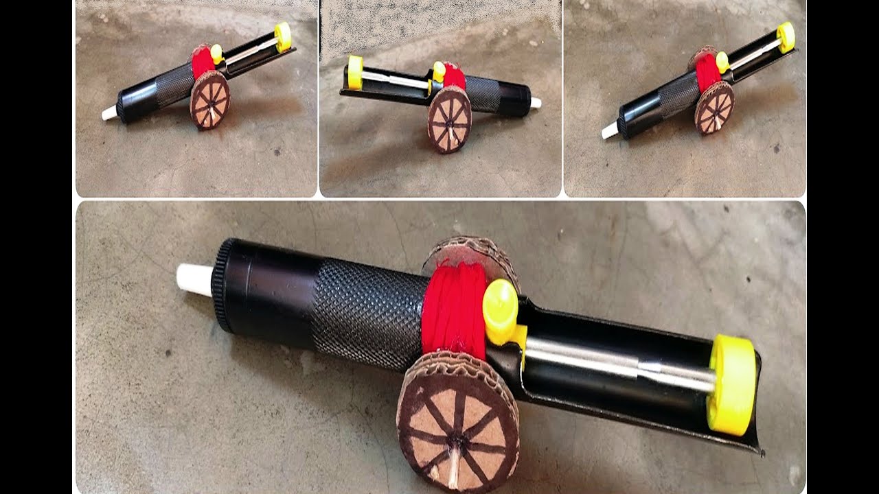 mini Cannon making Without fire🔥.part-2 - YouTube