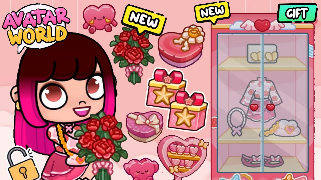 🚨 RECLAMA YA! EL NUEVO PAQUETE DE SAN VALENTIN 🌹 en Avatar World 🙀 ...