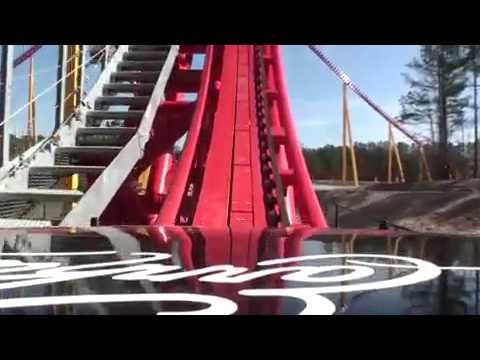 Intimidator 305 Roller Coaster HD REAL Front Seat POV Kings - YouTube