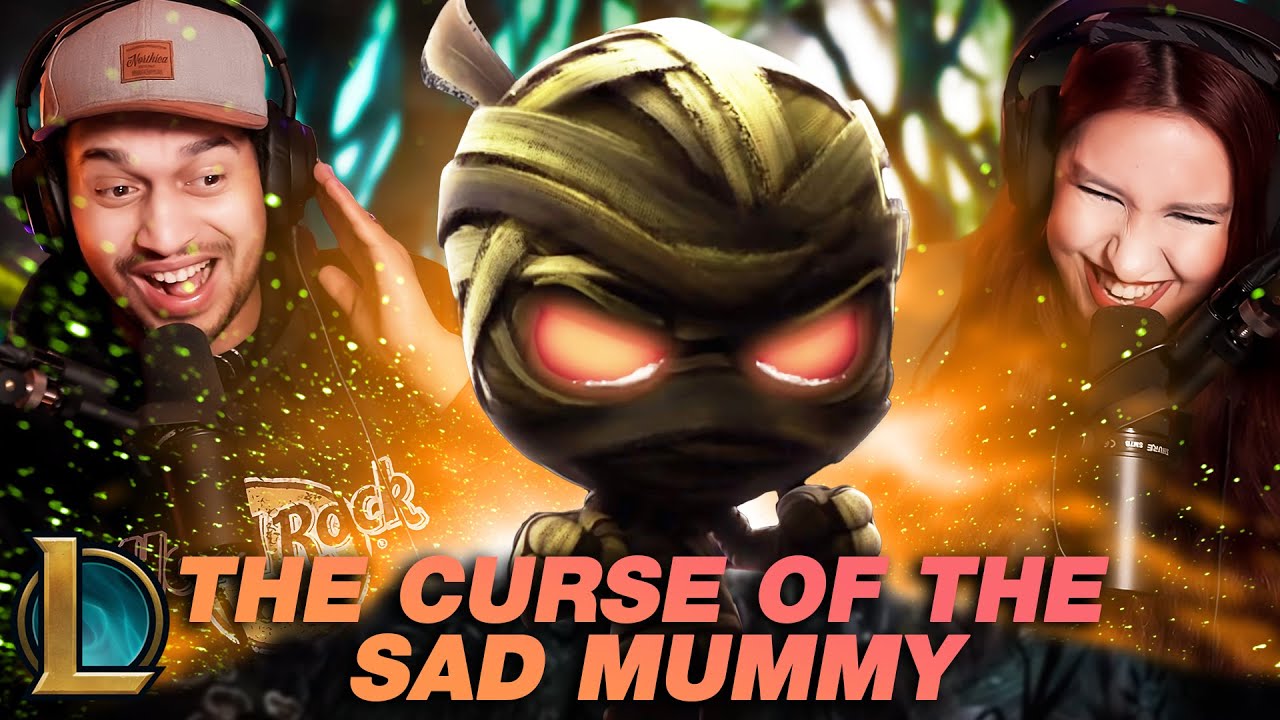 REACTING to THE CURSE OF THE SAD MUMMY Cinematic from League of Legends ...