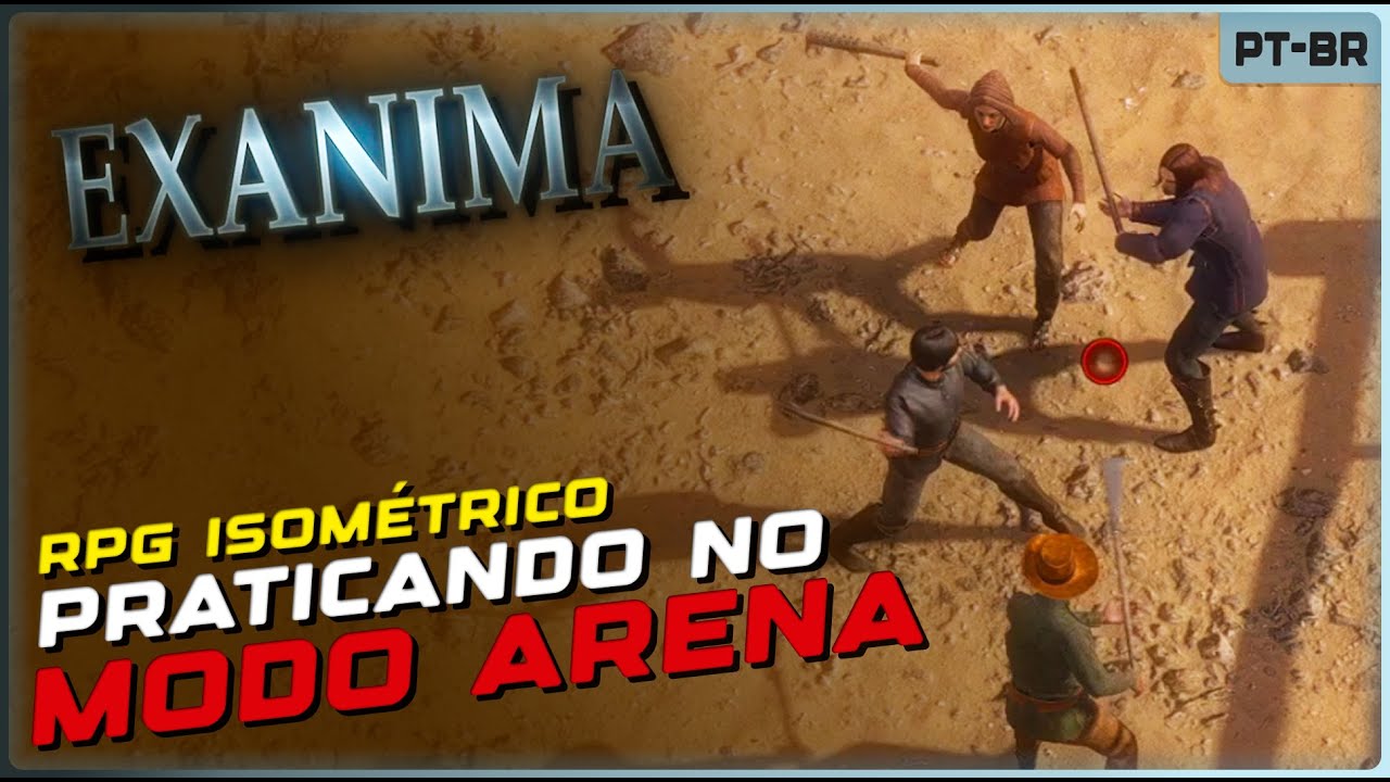 Exanima praticando no modo arena - Gameplay PT BR - YouTube