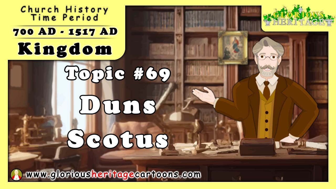 Catholic Church History Series - Topic 69 - Duns Scotus - YouTube
