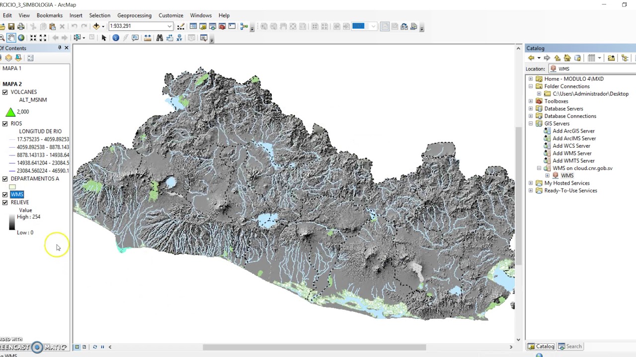 SIG: Capas con distintos sistemas de coordenadas geográficas en Arcmap ...
