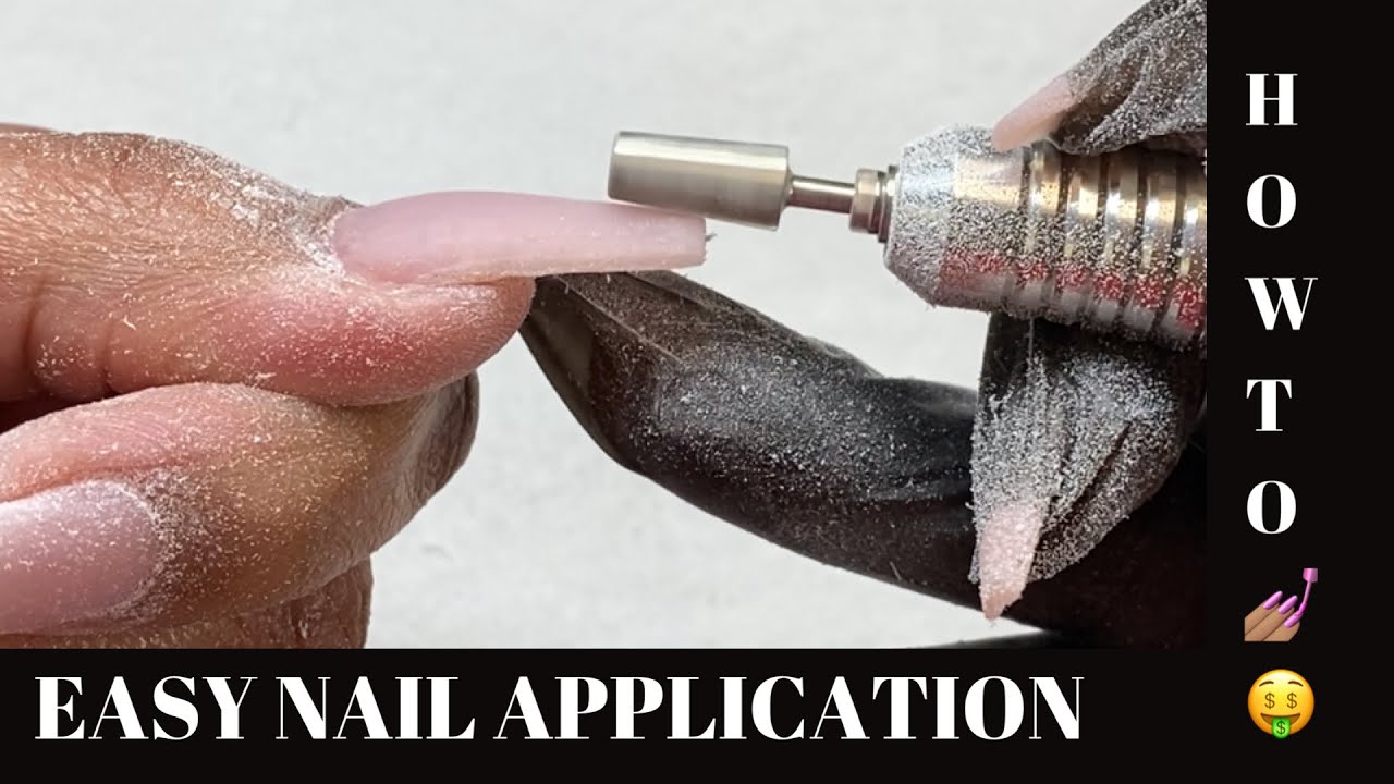 💅🏽 ACRYLIC NAIL TUTORIAL | HOW TO APPLY ACRYLIC FOR BEGINNERS| LOTS OF ...