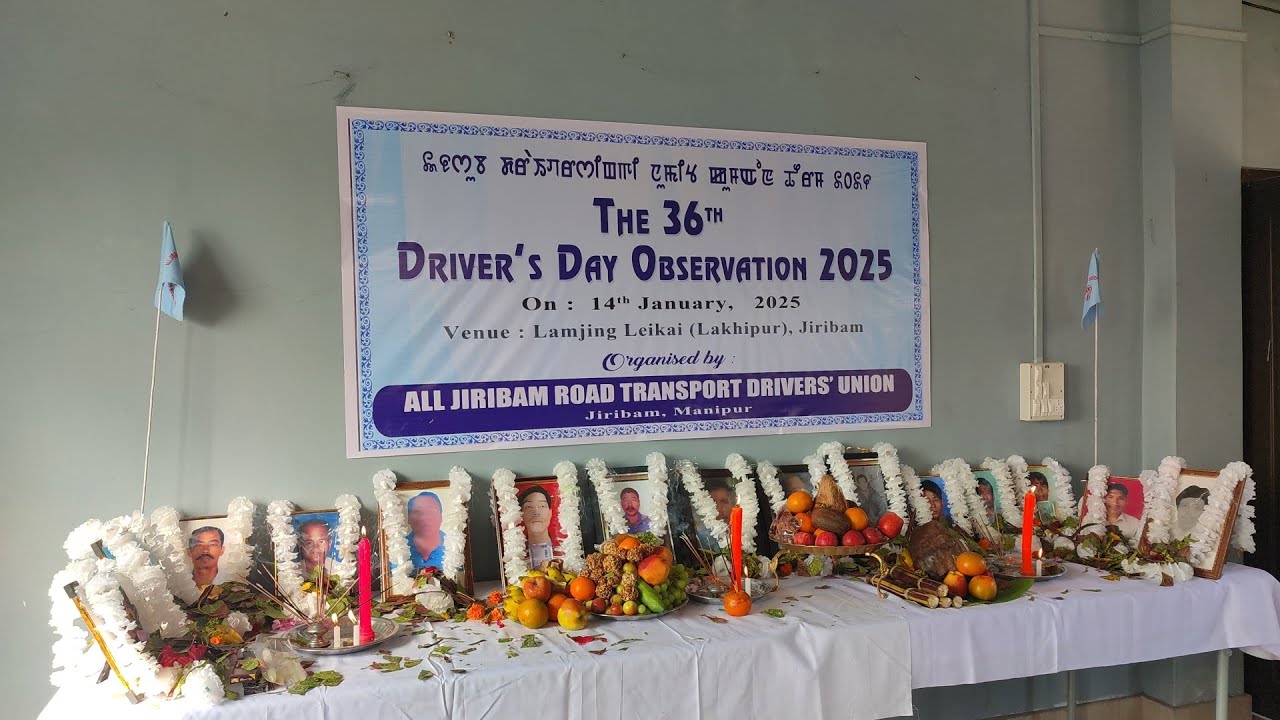 Driver's Day Observation 2025 at Jiribam District - YouTube