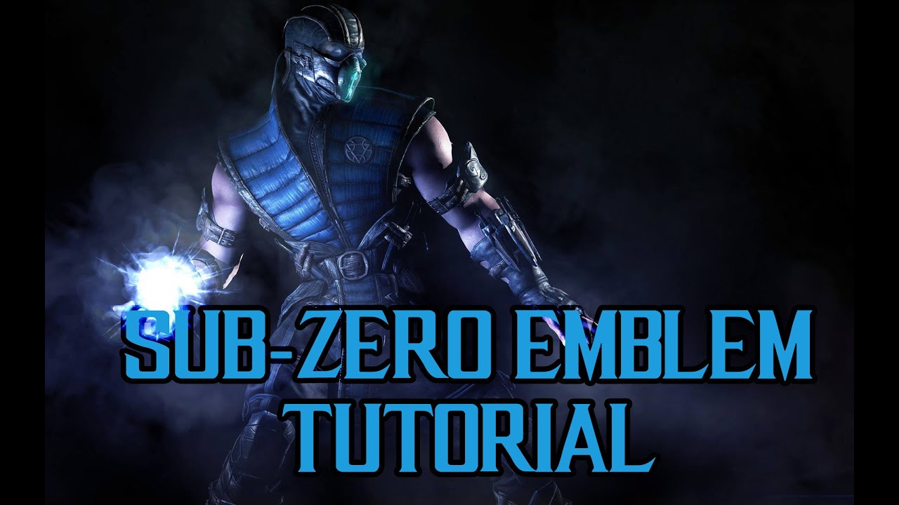 Call Of Duty Black Ops 3: Emblem Tutorial! "How To Make Sub-Zero Emblem ...