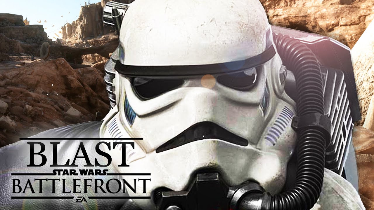 Star Wars Battlefront Blast Gameplay | T-21b Targeting Rifle - YouTube
