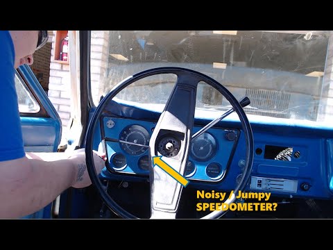 1972 GMC C1500 Speedometer 'Repair' - YouTube