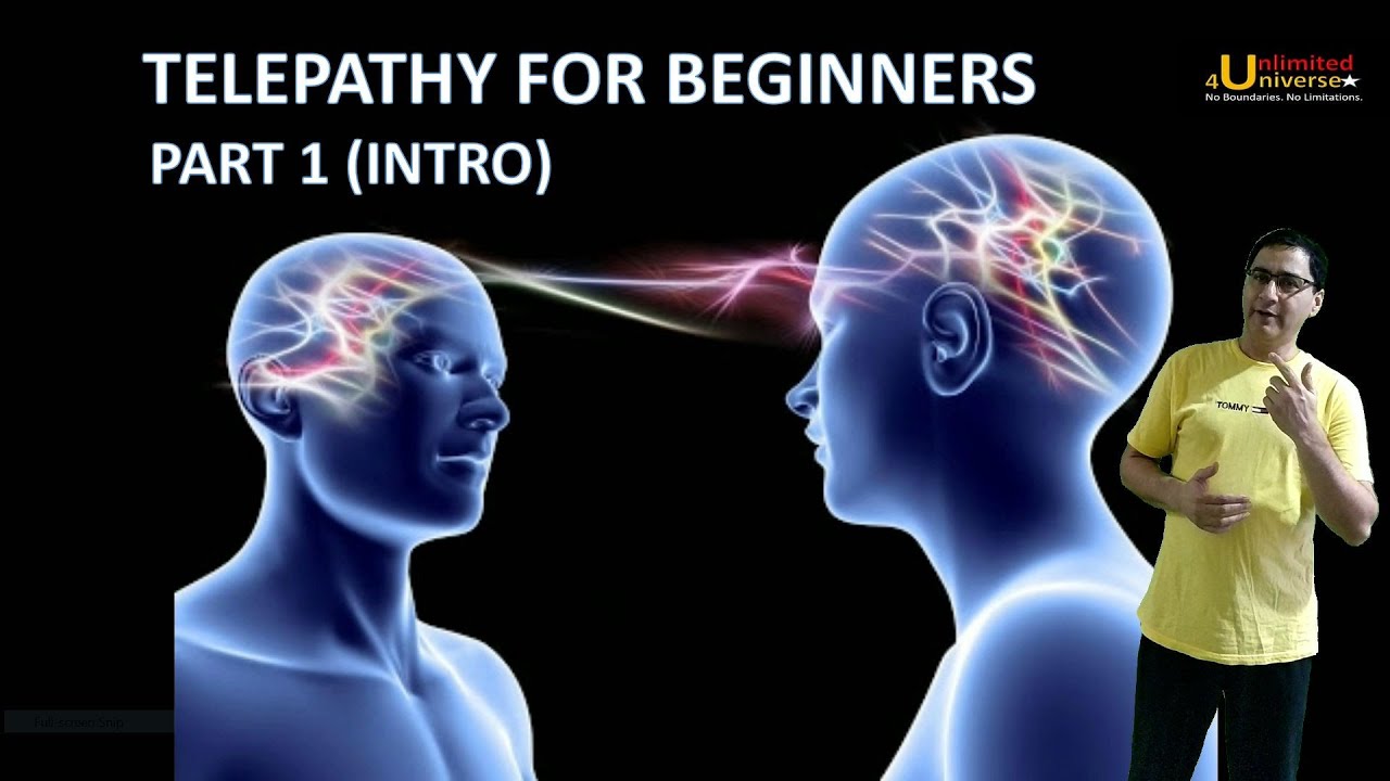 Telepathy | Telepathy For Beginners - Part 1 (Intro) | No False Claims ...