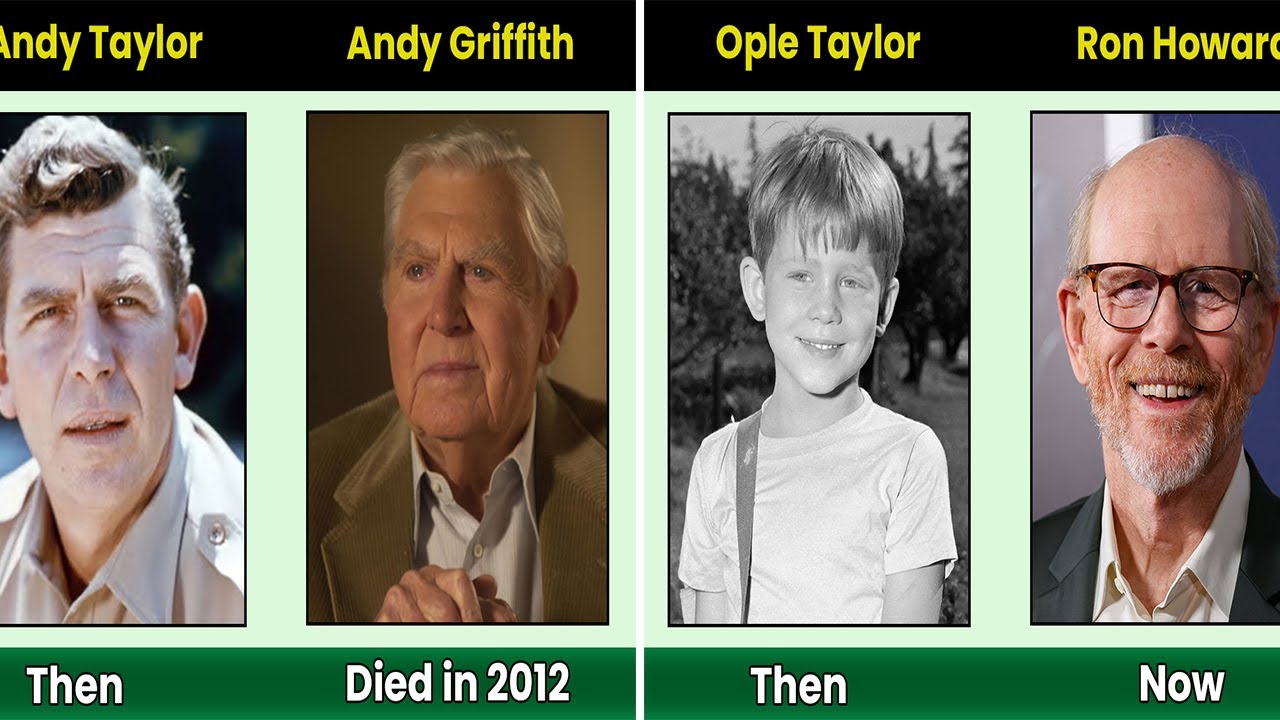 The Andy Griffith Show Cast Then And Now 2025 - YouTube