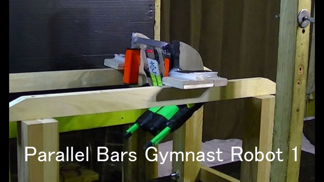 Parallel Bars Gymnast Robot 1 - YouTube