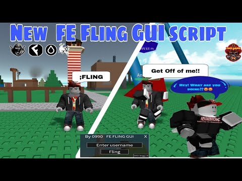 New FE Fling GUI Script | Delta•Hydrogen•Fluxus•Arceus X v3 - YouTube