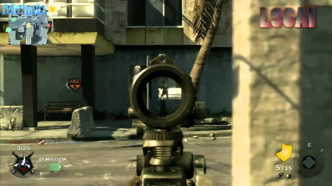 Call Of Duty Black Ops Weapons Overview L96A1 - YouTube