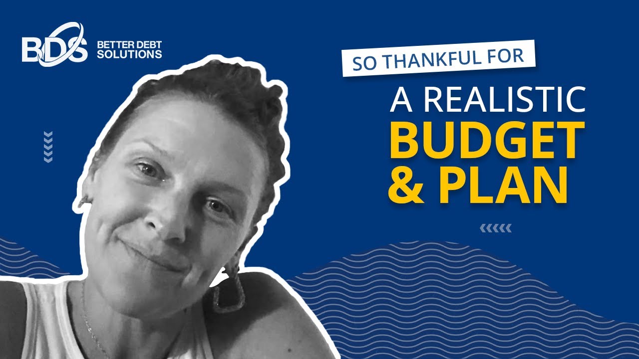 A Realistic Budget & Plan - Credit Card Debt Relief Edition - YouTube