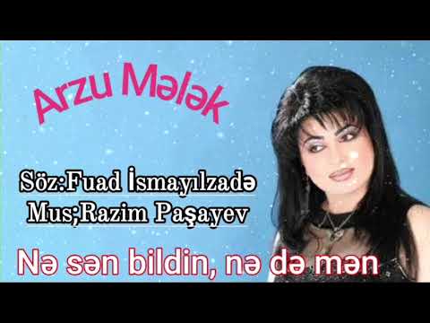 Arzu Melek-Fuad İsmayilzade-Ne sen bildin ne de men
