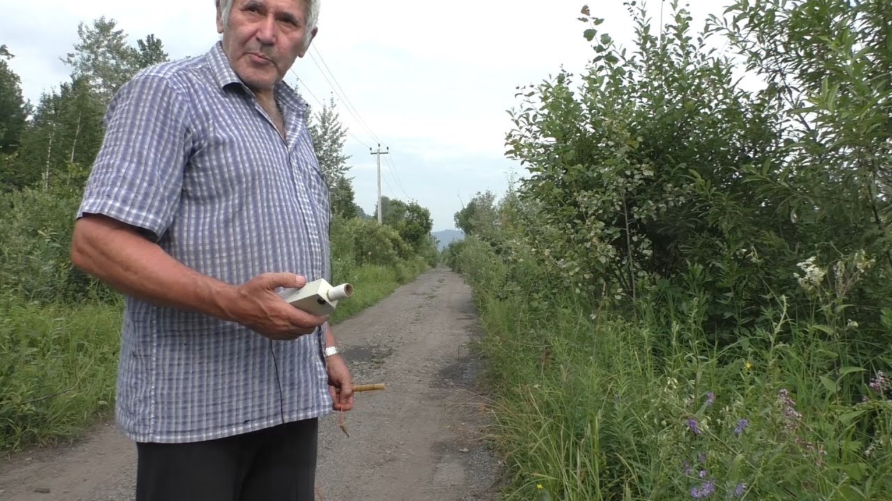 Испытание антенны Резинка - YouTube