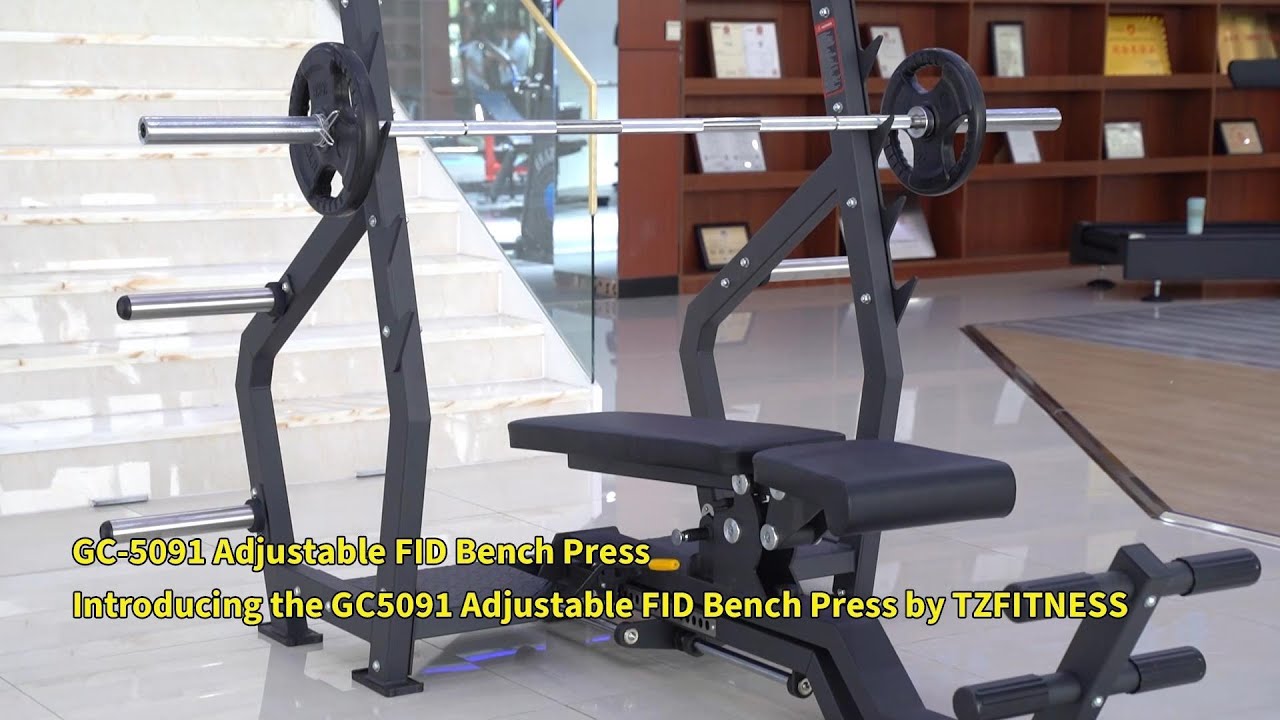 Introducing the GC5091 Adjustable FID Bench Press by TZFITNESS #gym # ...