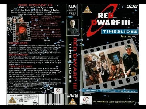Original VHS Opening and Closing to Red Dwarf III Timeslides UK VHS ...