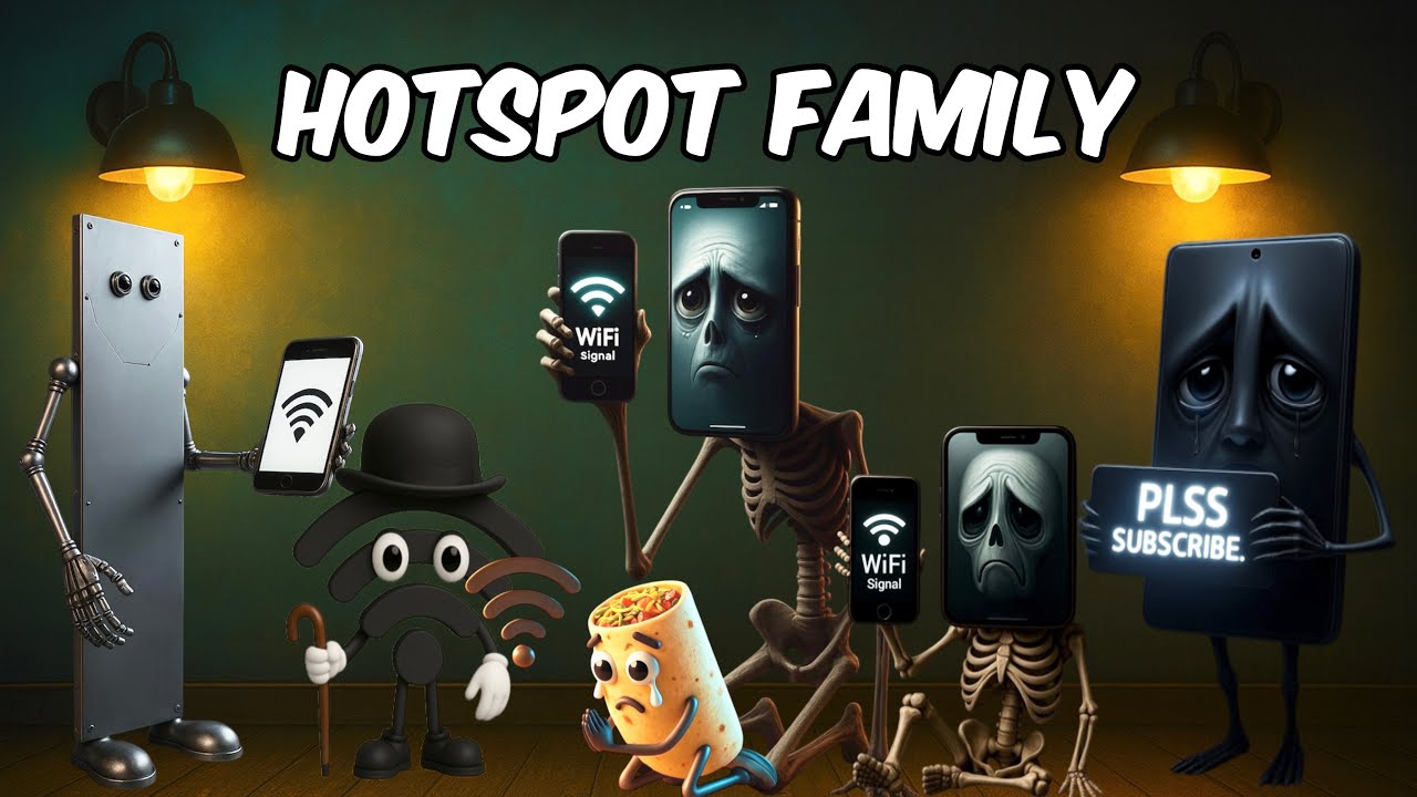 All BRO HOTSPOT Family in Italian Brainrot Meme - YouTube