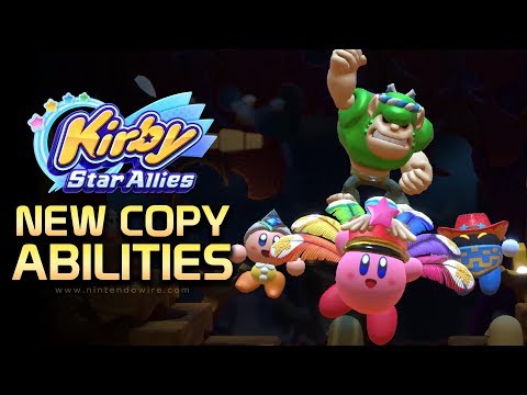 Kirby Star Allies | New Copy Abilities