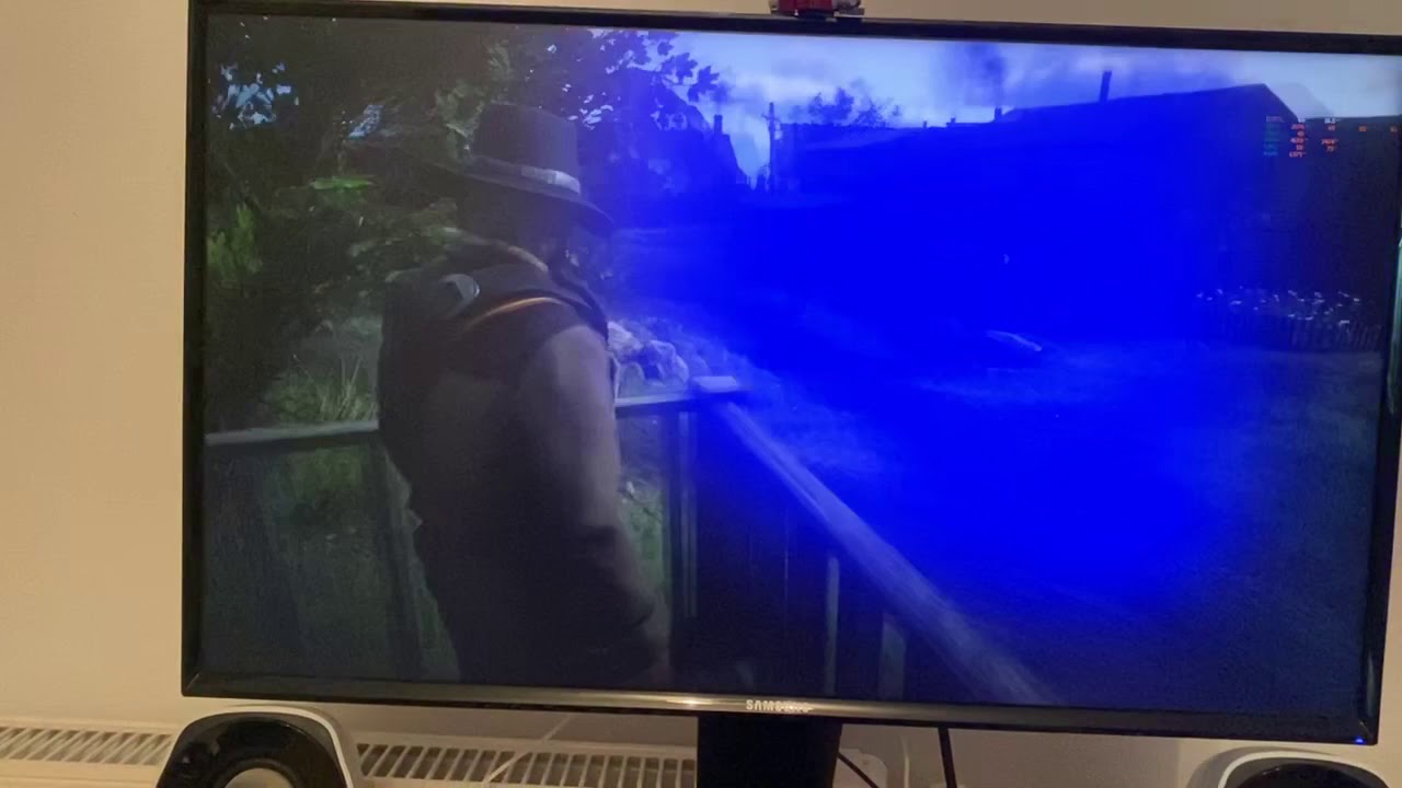 red dead redemption 2 pc graphical issues - YouTube