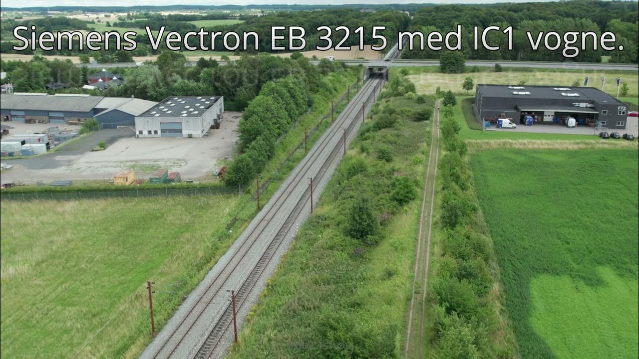 Siemens Vectron EB 3215 med IC1 vogne ved Slagelse. - YouTube