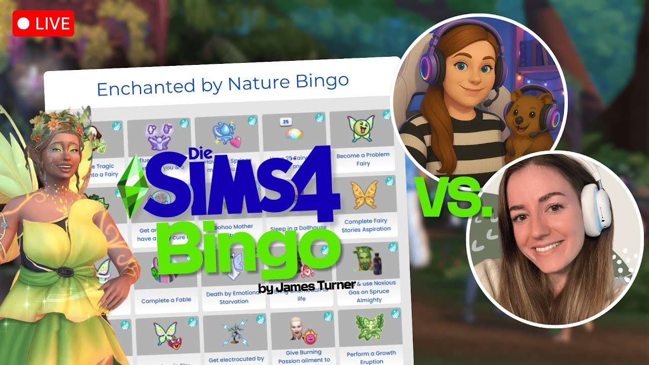 😱 Schaffen wir das Sims 4 Bingo von James Turner? 🔴 Live Stream - YouTube