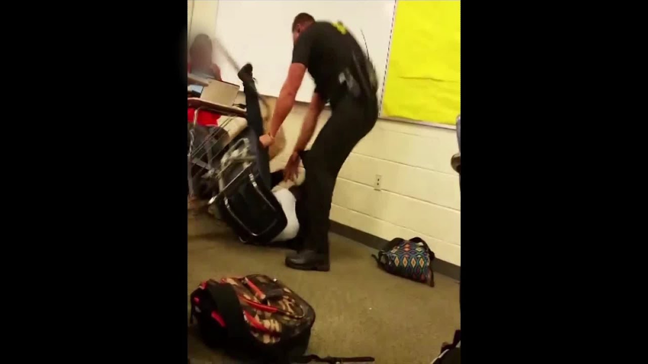 New Video Shows Student Hitting SRO During Controversial Arrest - YouTube