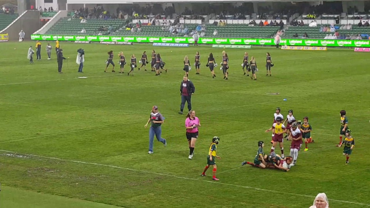 Manly Sea Eagles V's NZ Warriors Perth NIB Stadium - YouTube