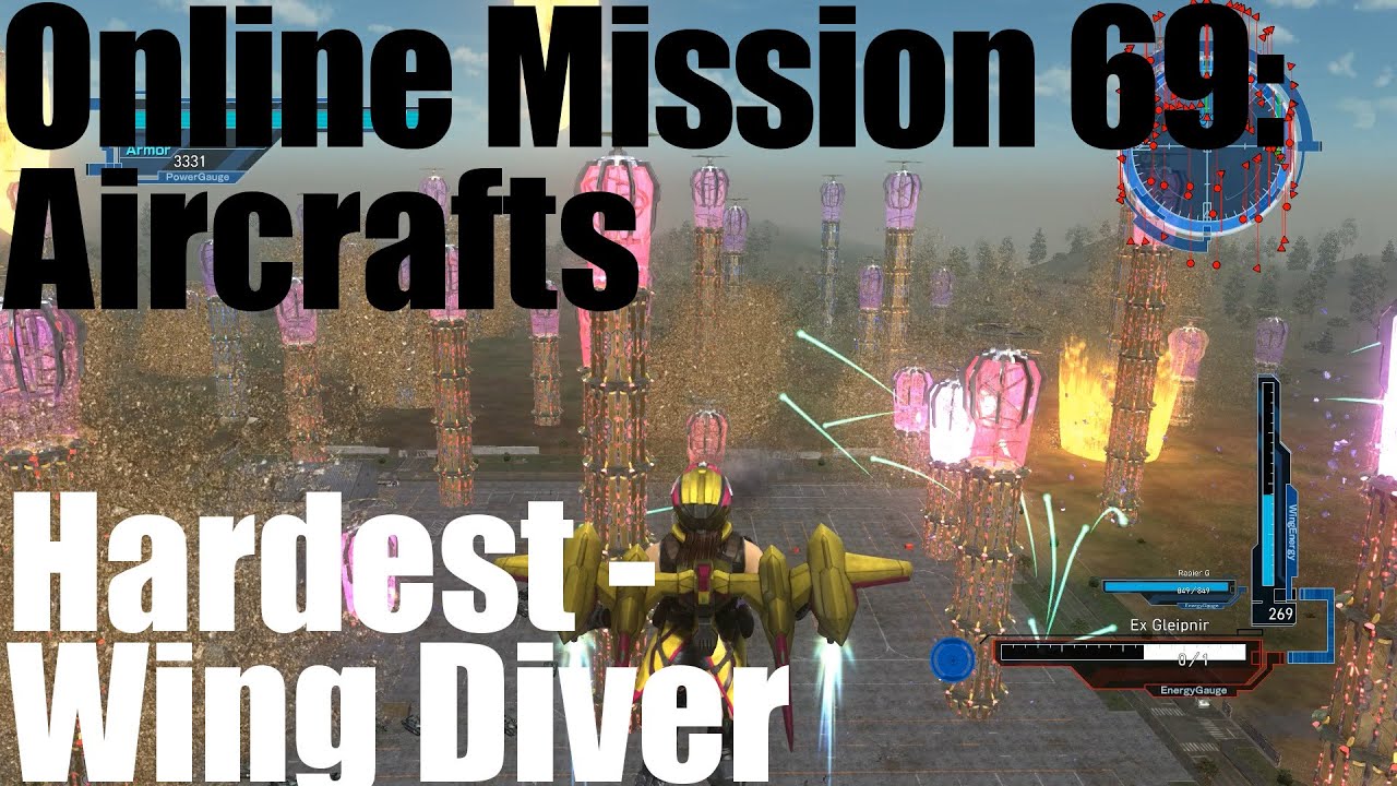EDF 5: Online Mission 69: Aircrafts - Wing Diver / Hardest - YouTube