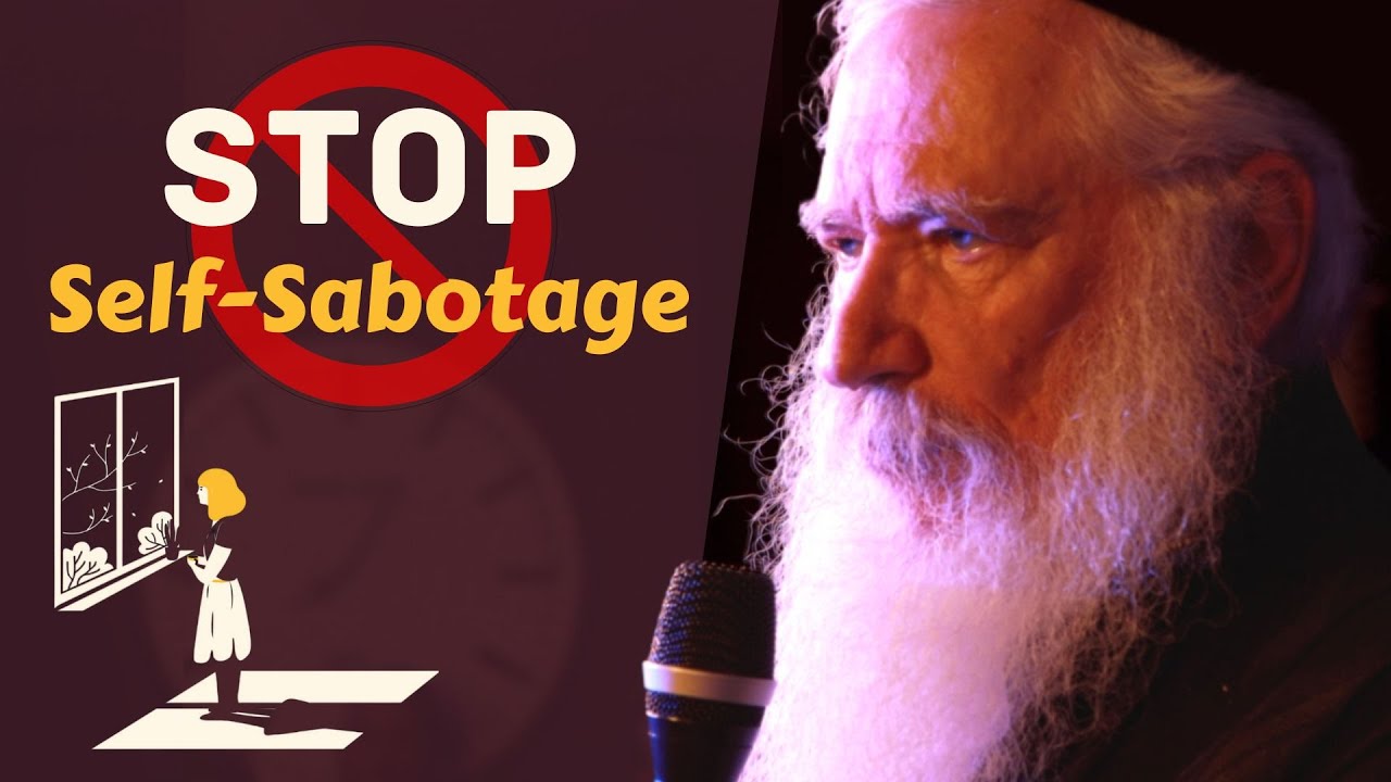 YouTube's Rabbi on How to Stop Sabotaging Yourself - YouTube