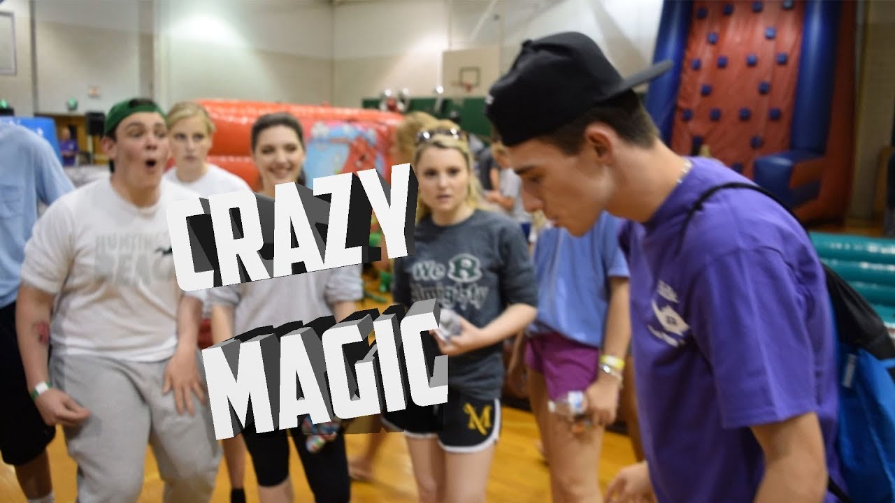 Doing Magic At Our High School | The Prophets Magic - YouTube