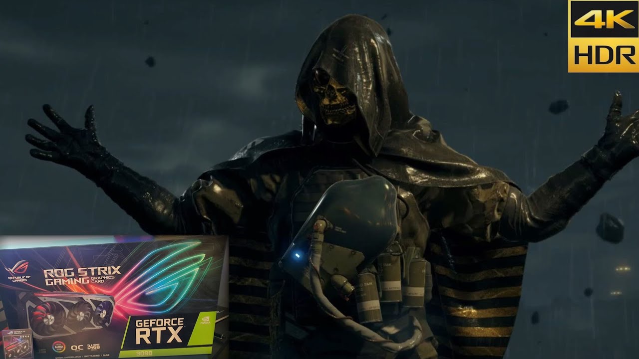 Death Stranding 4K HDR10 || STRIX 3090 OC & ASUS PG27UQ - YouTube