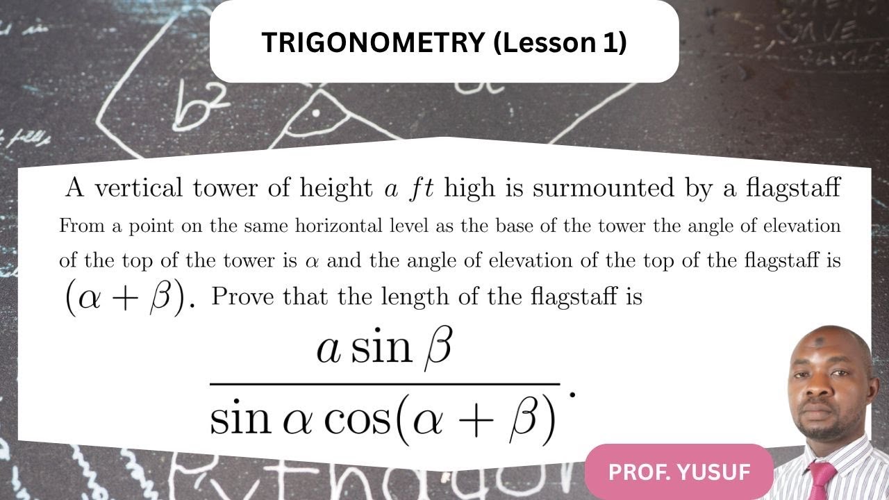 ADVANCED TRIGONOMETRY 📍 LESSON 1📍 #MathChallenge 📍Problem Solving - YouTube