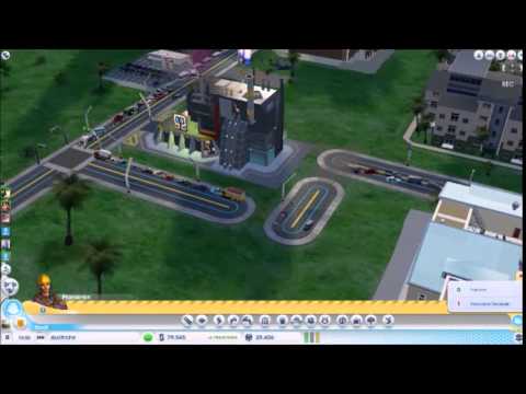 Sim City Traffic Jam - YouTube