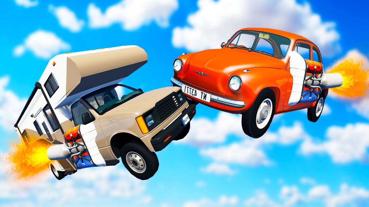 We Put JATO Rockets on Random Vehicles and Broke the Sound Barrier ...